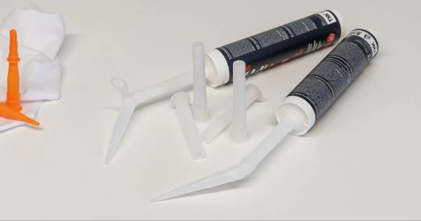 Caulk Tube Extender for Precise and Easy Application
